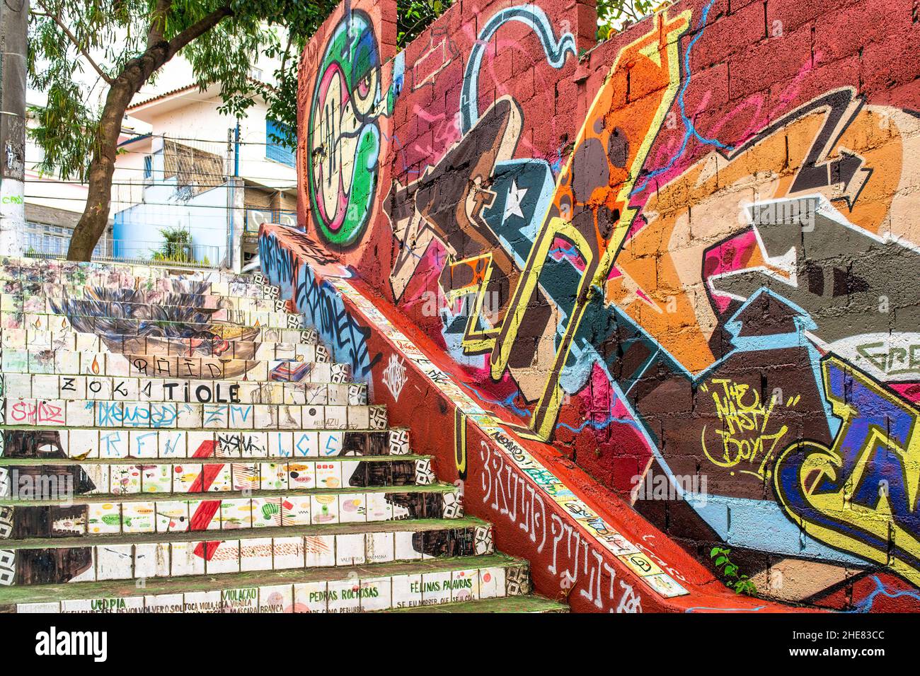The Batman Alley. The 'Beco de Batman' is a famous place and a major ...