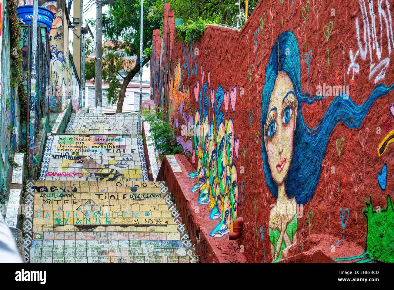 The Batman Alley. The 'Beco de Batman' is a famous place and a major ...