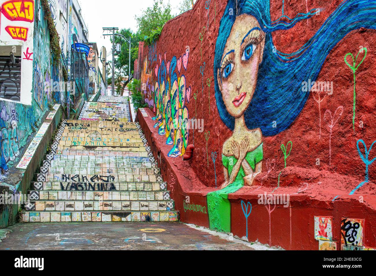 The Batman Alley. The 'Beco de Batman' is a famous place and a major ...