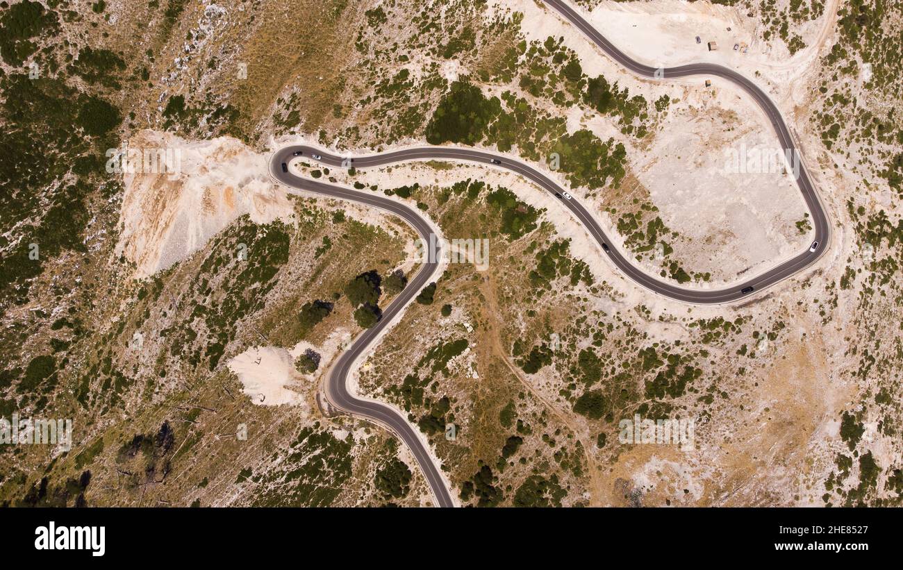 Llogara hiking albania hi-res stock photography and images - Alamy