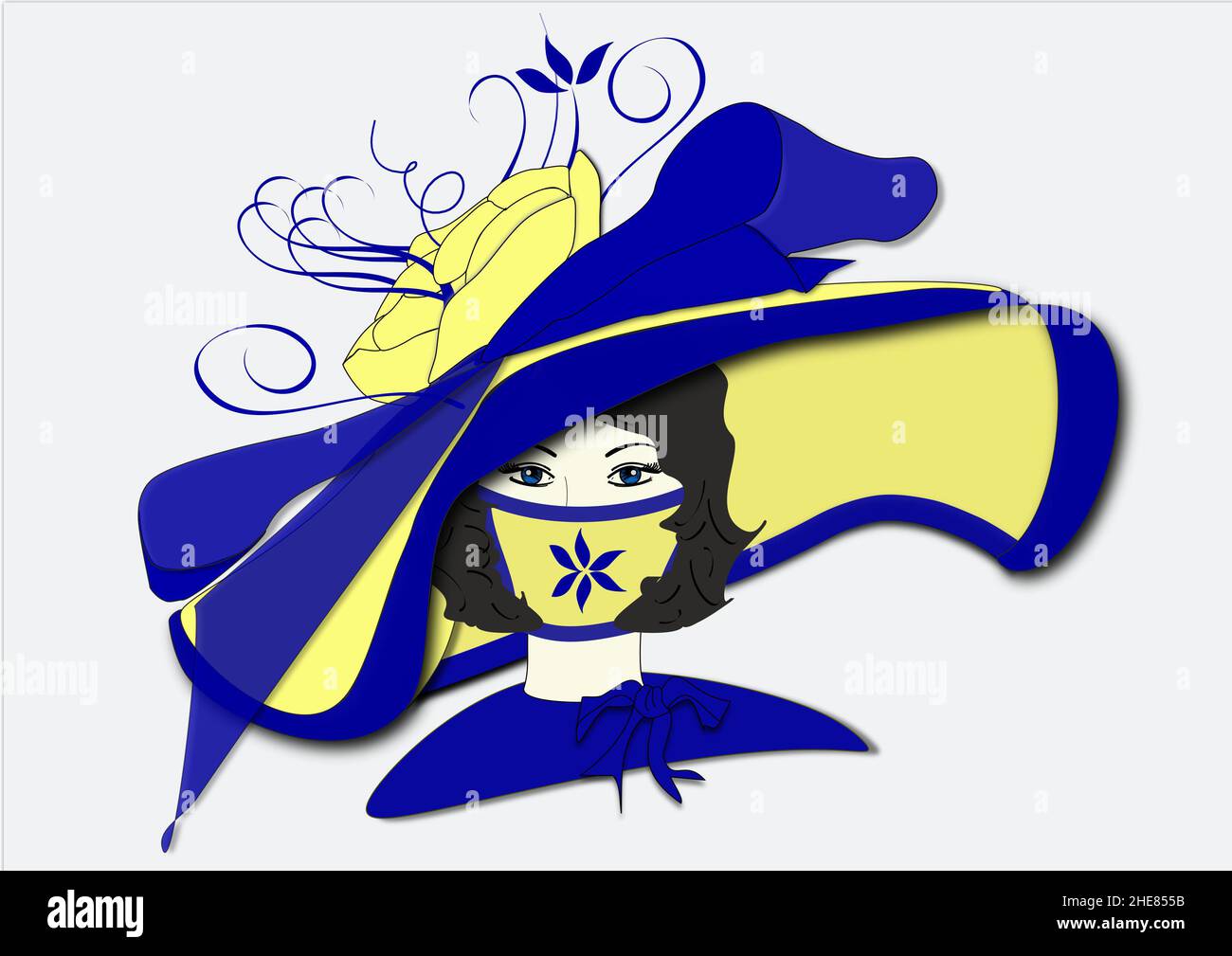 Kentucky derby hat hi-res stock photography and images - Alamy