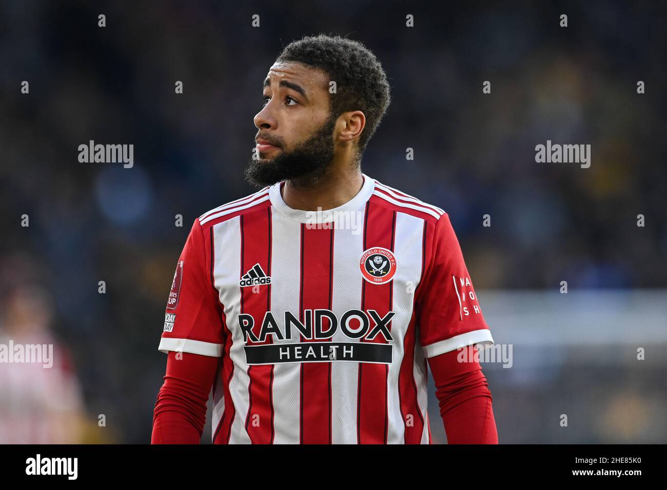 Jayden Bogle #20 of Sheffield United during the game Stock Photo - Alamy