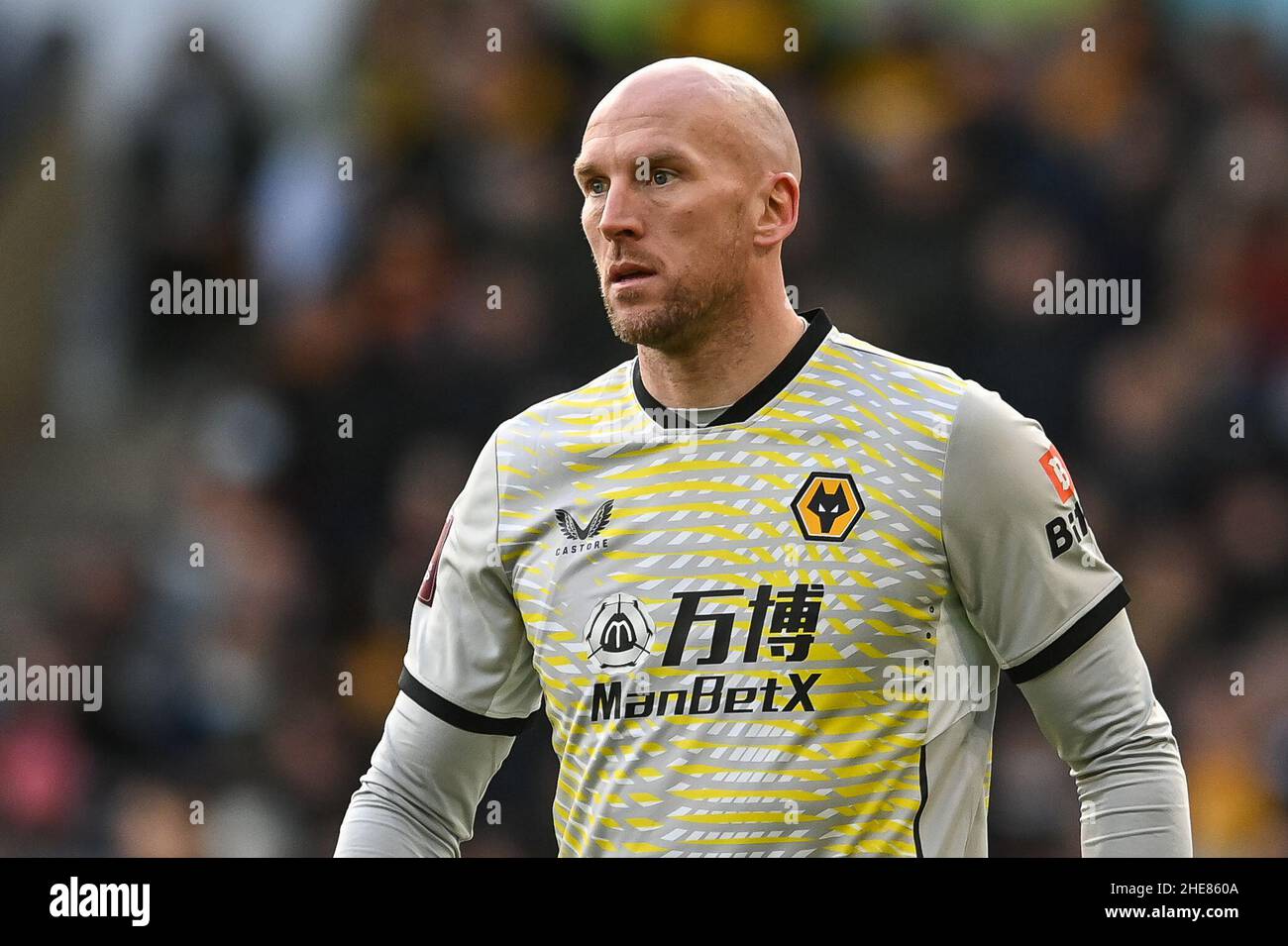 John Ruddy #21 of Wolverhampton Wanderers during the game Stock Photo ...