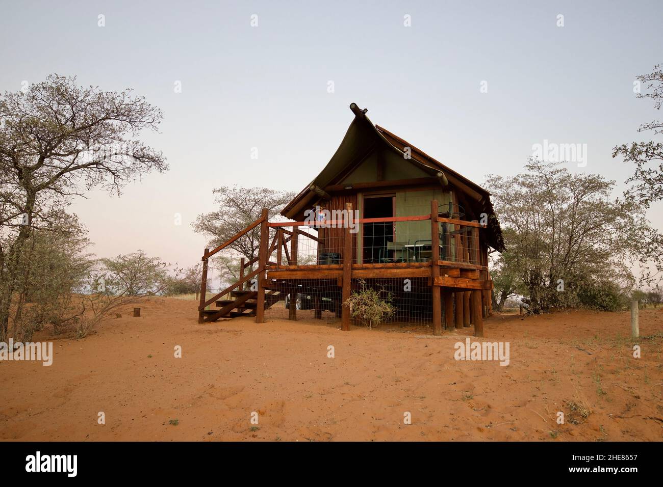 Gharagab Camp in the Kgalagadi Stock Photo - Alamy