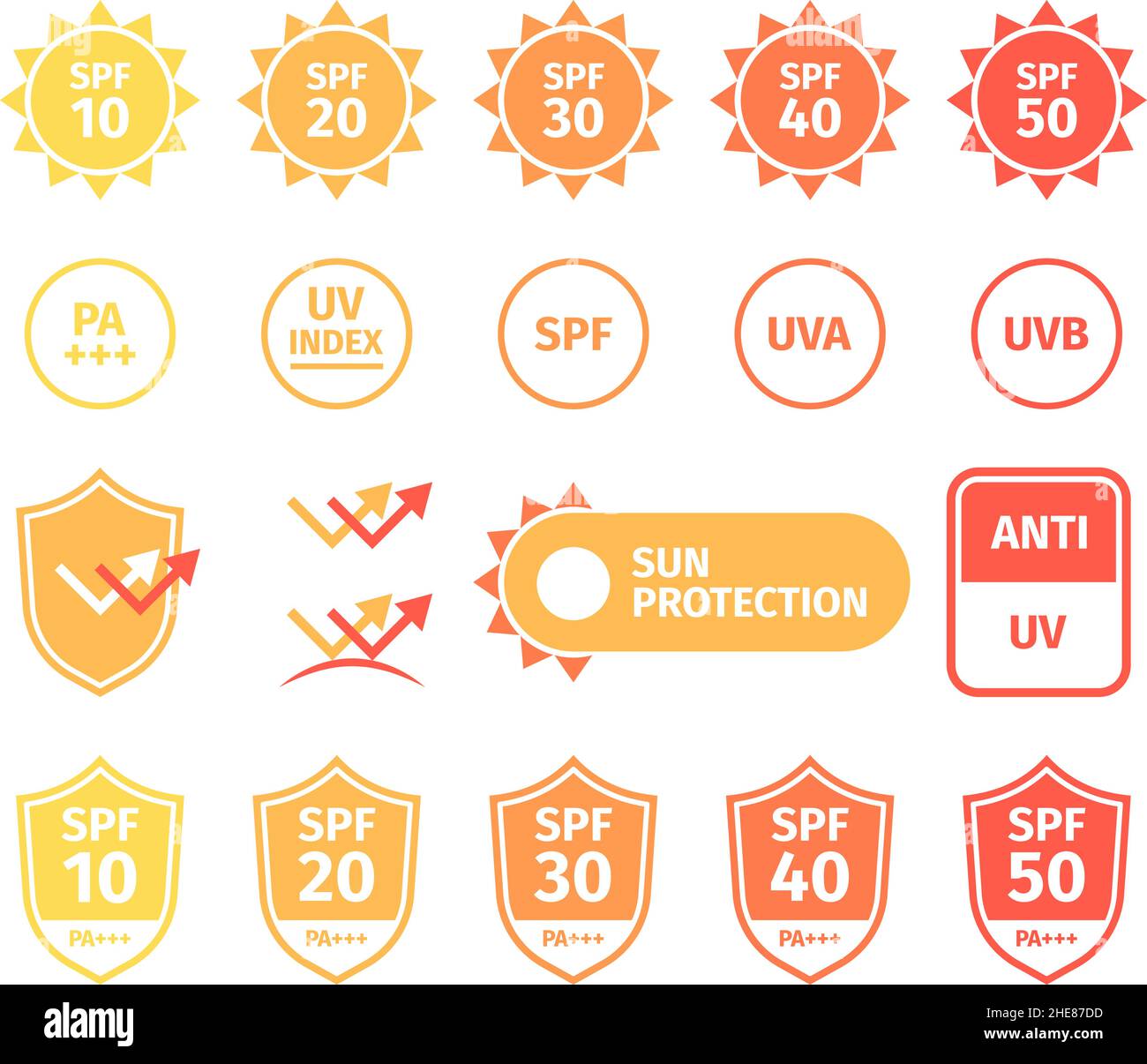 Uv on skin. Technical icon for liquid from uv skin protection ...