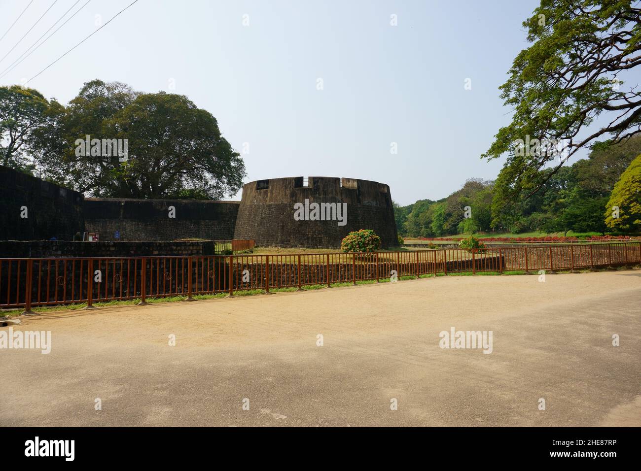 View of Palakkad fort that was captured by Hyder Ali in 1766 AD Stock ...