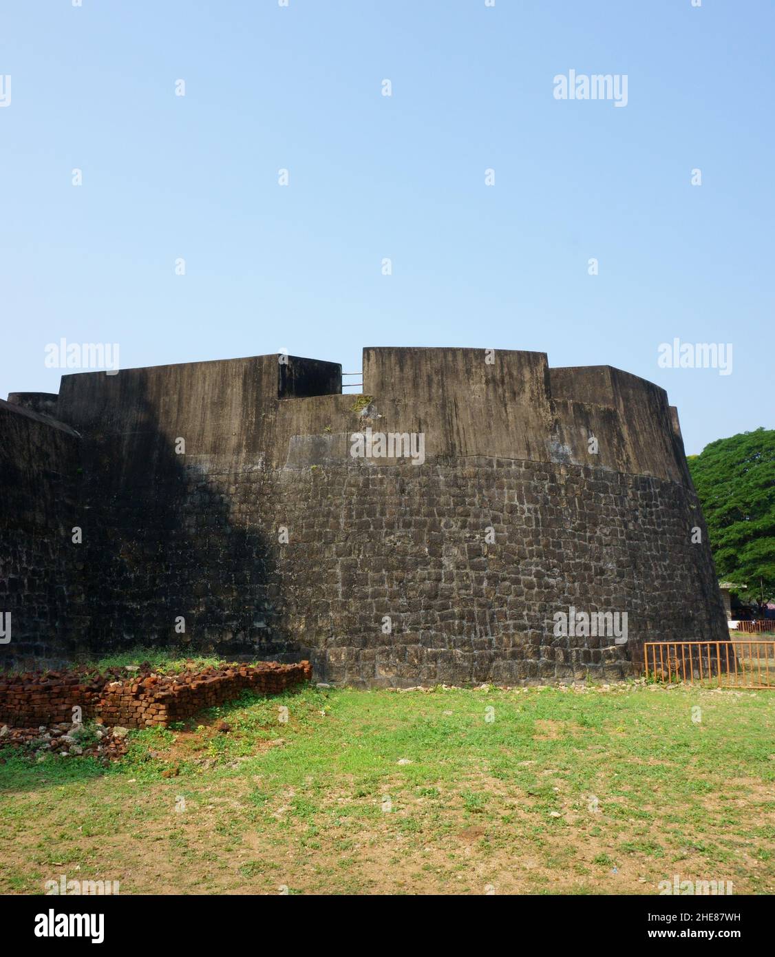 View of Palakkad fort that was captured by Hyder Ali in 1766 AD Stock ...