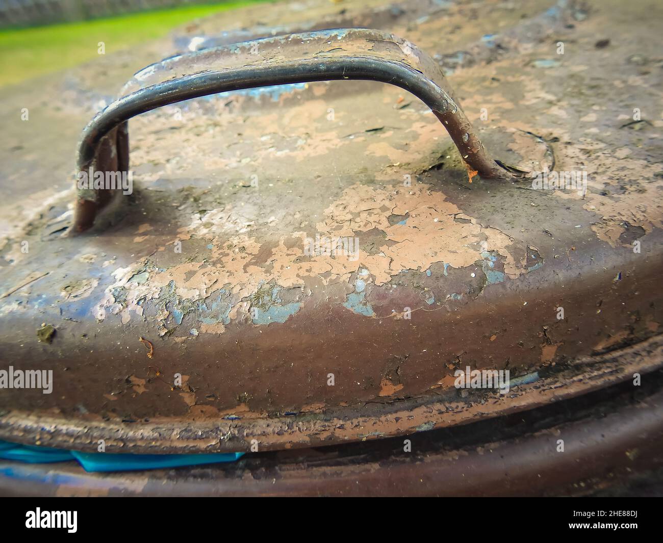 Metal rusty texture can hi-res stock photography and images - Alamy