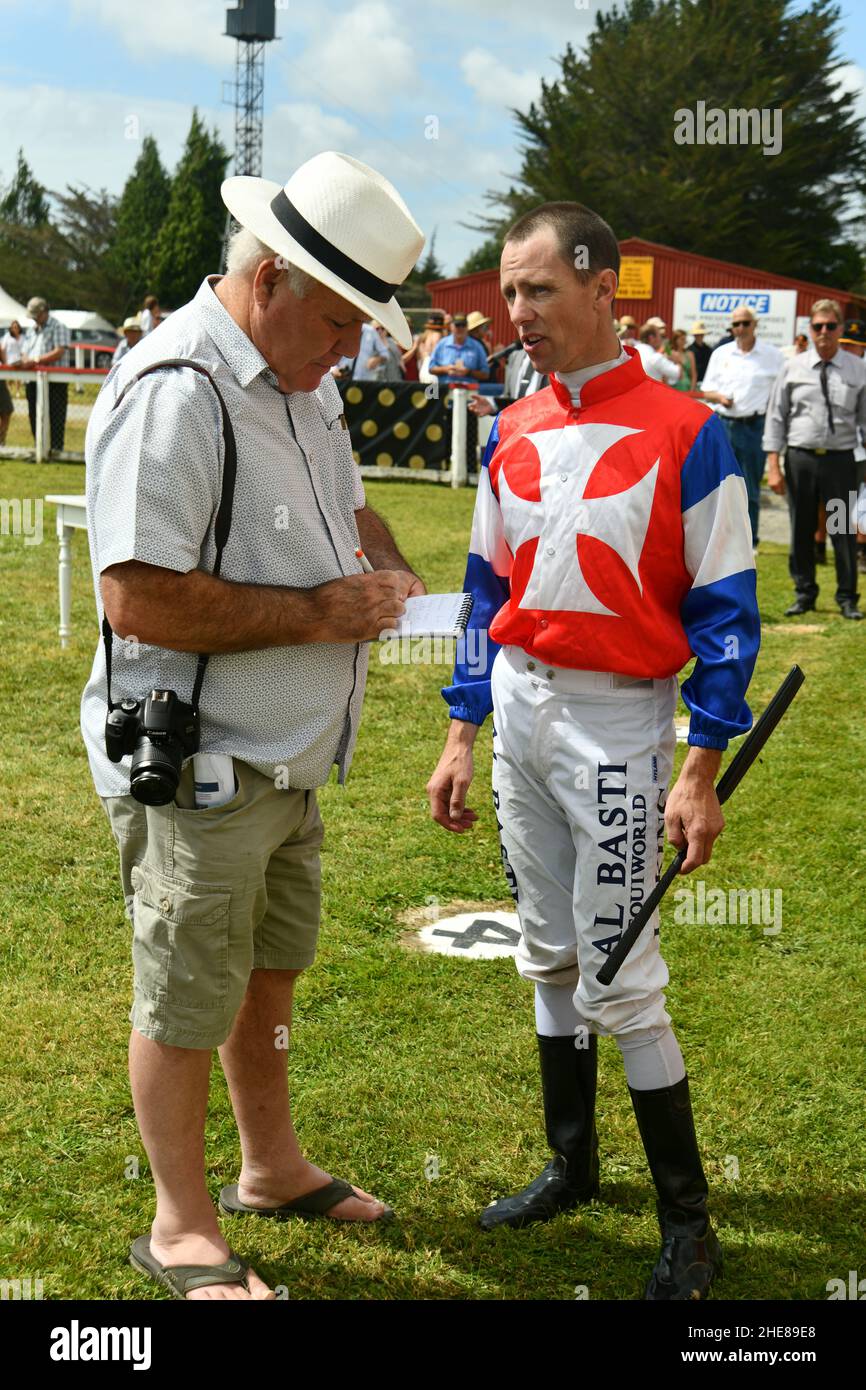 KUMARA, NEW ZEALAND, JANUARY 8, 2022; A casually dressed sports ...