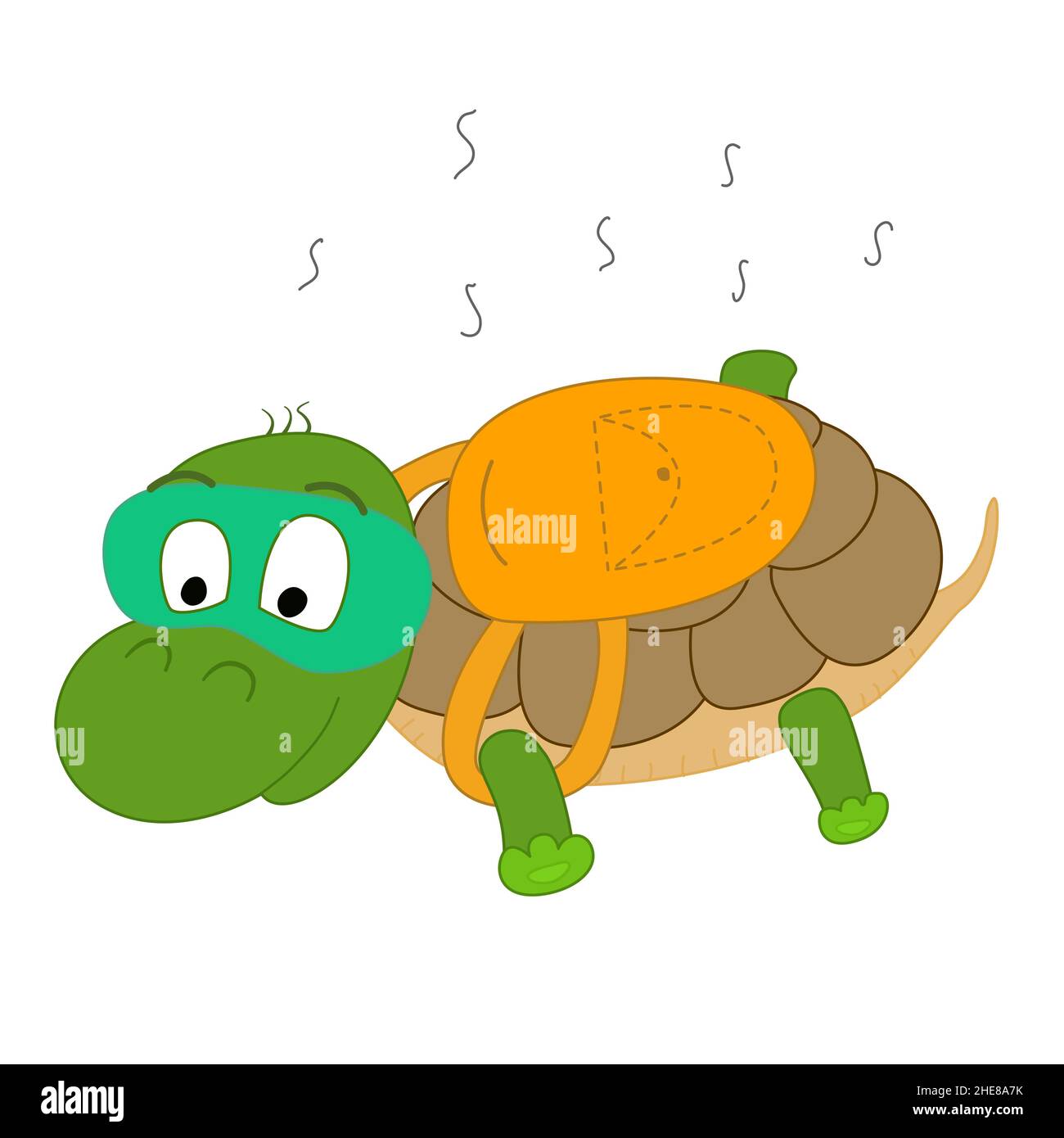 Turtle character vector cartoon illustration. Turtle jumping with a ...