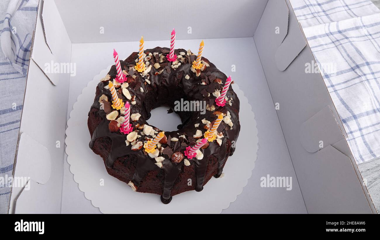 Birthday Cake, The Tenth Birthday Stock Photo - Alamy