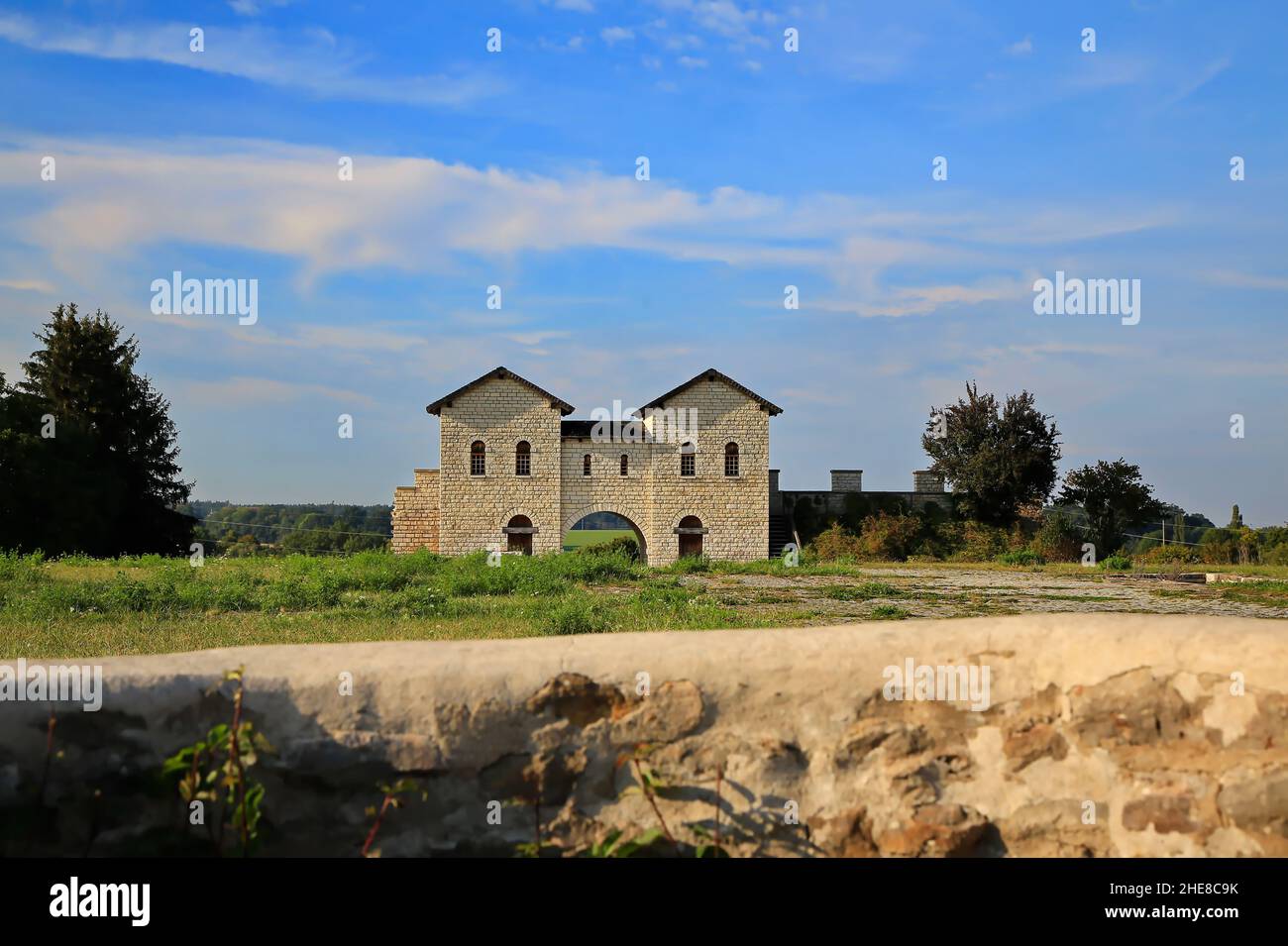 Historical Sights Of The City Of Weißenburg Stock Photo - Alamy