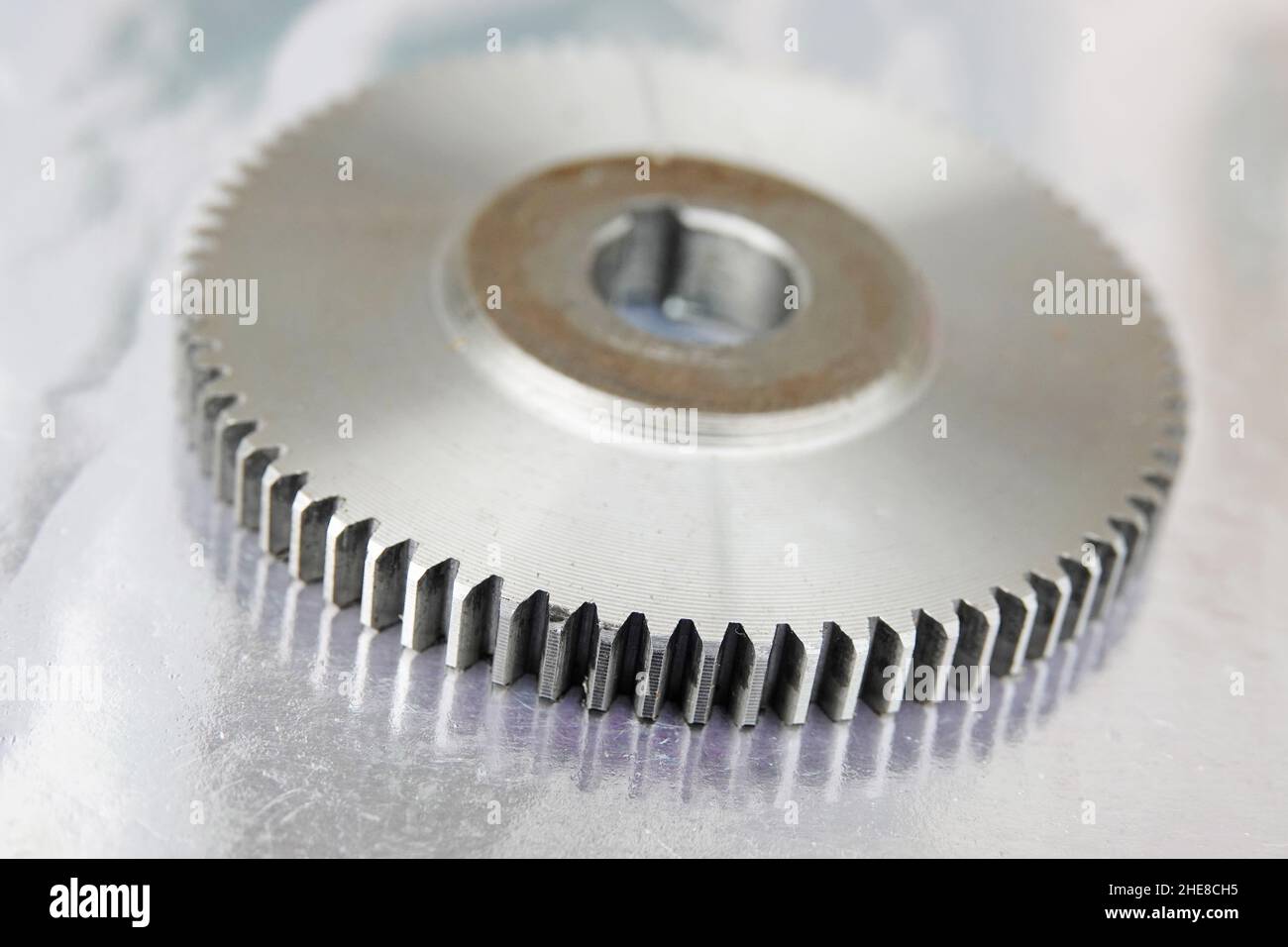 Polished gear wheels hi-res stock photography and images - Alamy