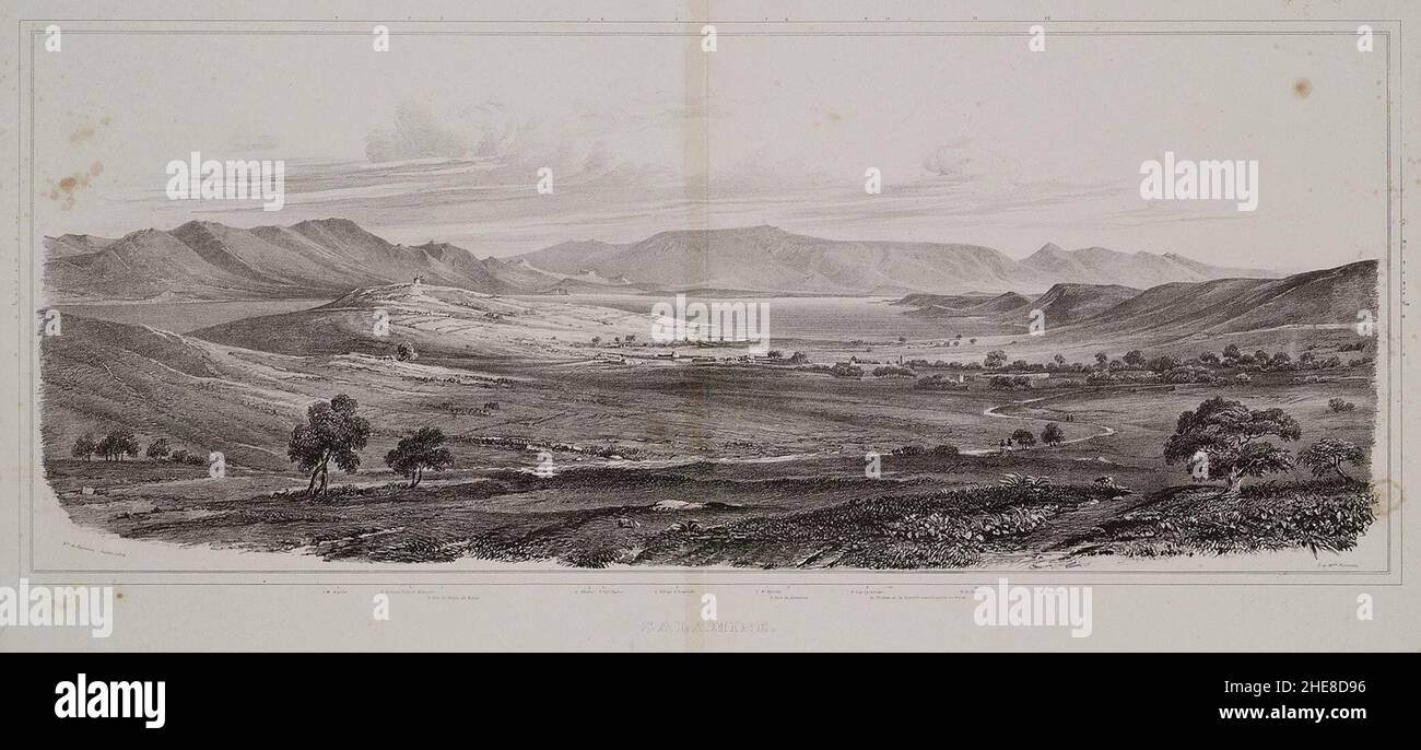 Salamine - Stackelberg Otto Magnus Baron De - 1830 Stock Photo - Alamy