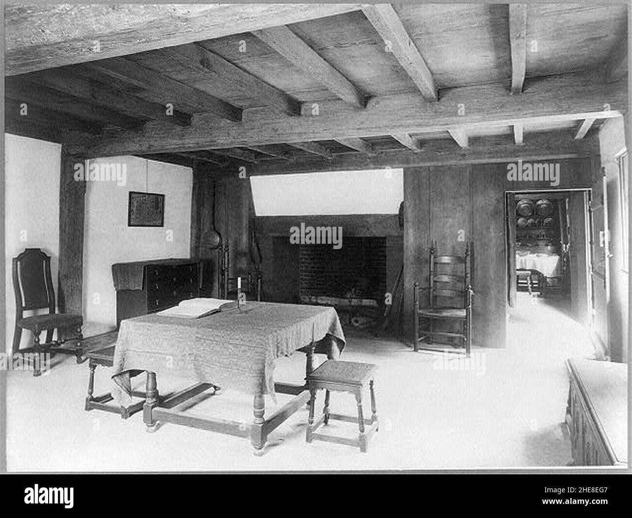 Salem, Massachusetts 17th century house Stock Photo - Alamy