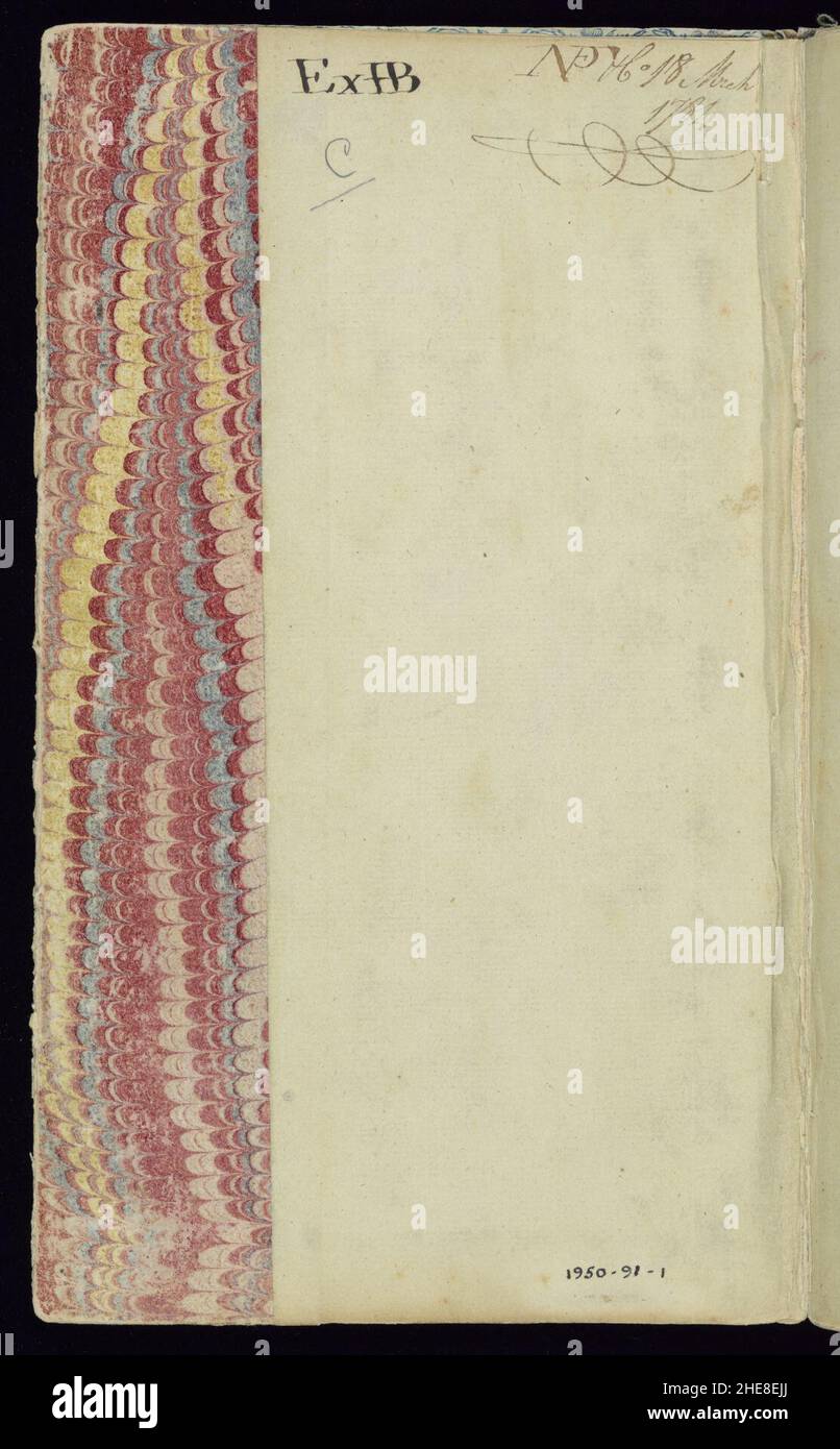 Salesman's Sample Book (England), 1784 Stock Photo - Alamy