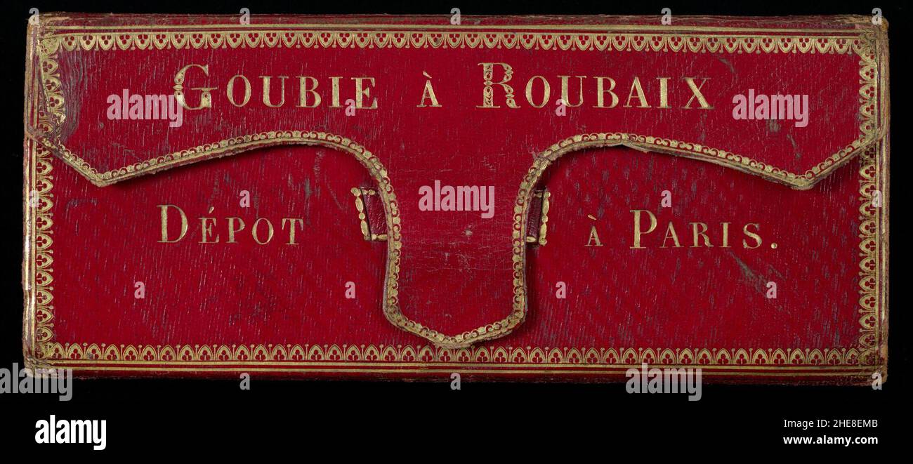 Salesman's Sample Book (France), 19th century Stock Photo - Alamy