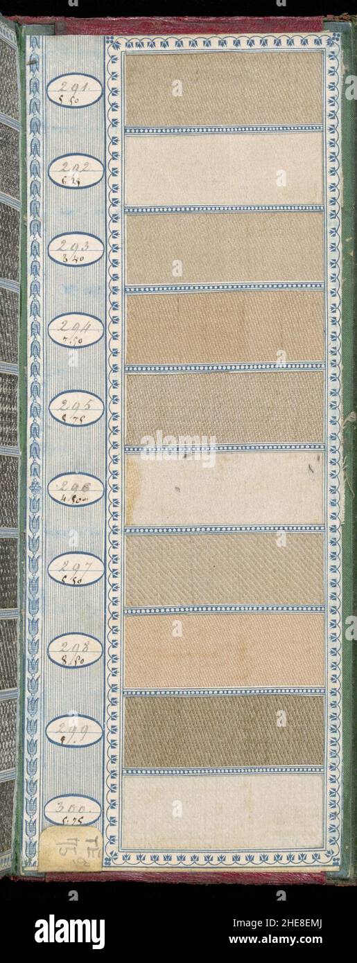 Salesman's Sample Book (France), 19th century Stock Photo - Alamy