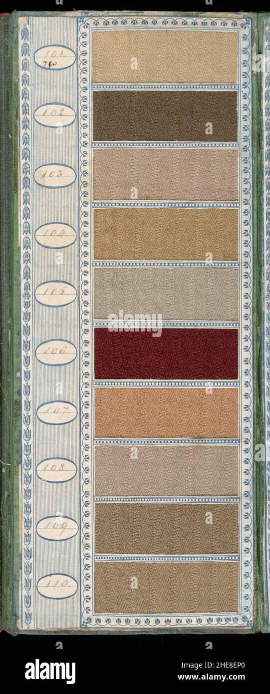 Salesman's Sample Book (France), 19th century Stock Photo - Alamy