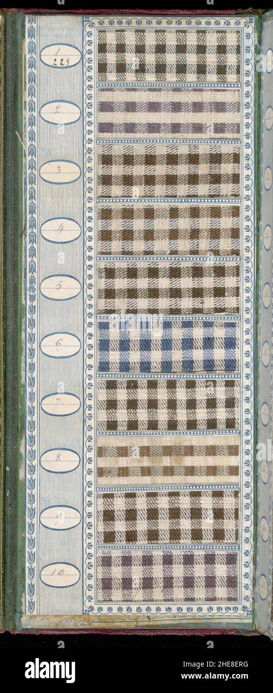 Salesman's Sample Book (France), 19th century Stock Photo - Alamy