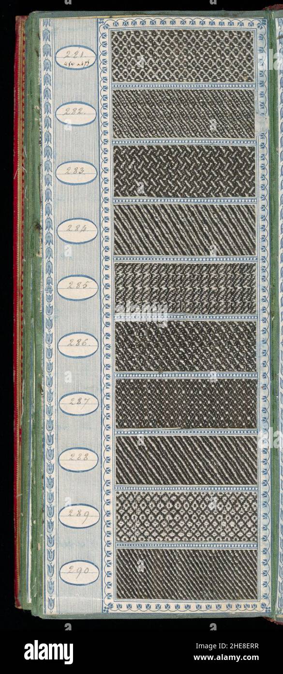 Salesman's Sample Book (France), 19th century Stock Photo - Alamy