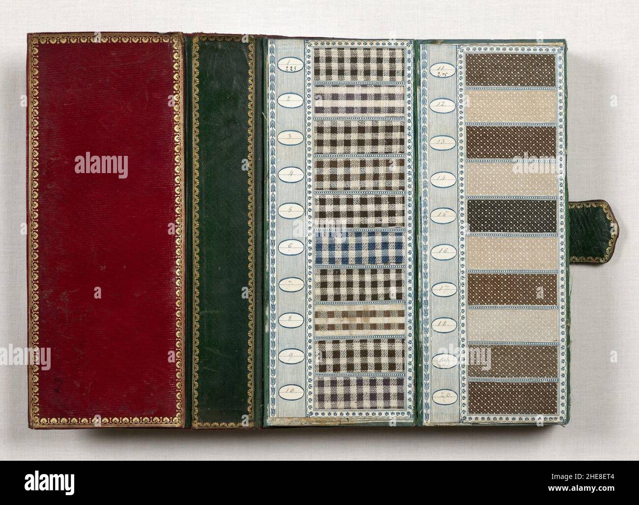 Salesman's Sample Book (France), 19th century Stock Photo - Alamy