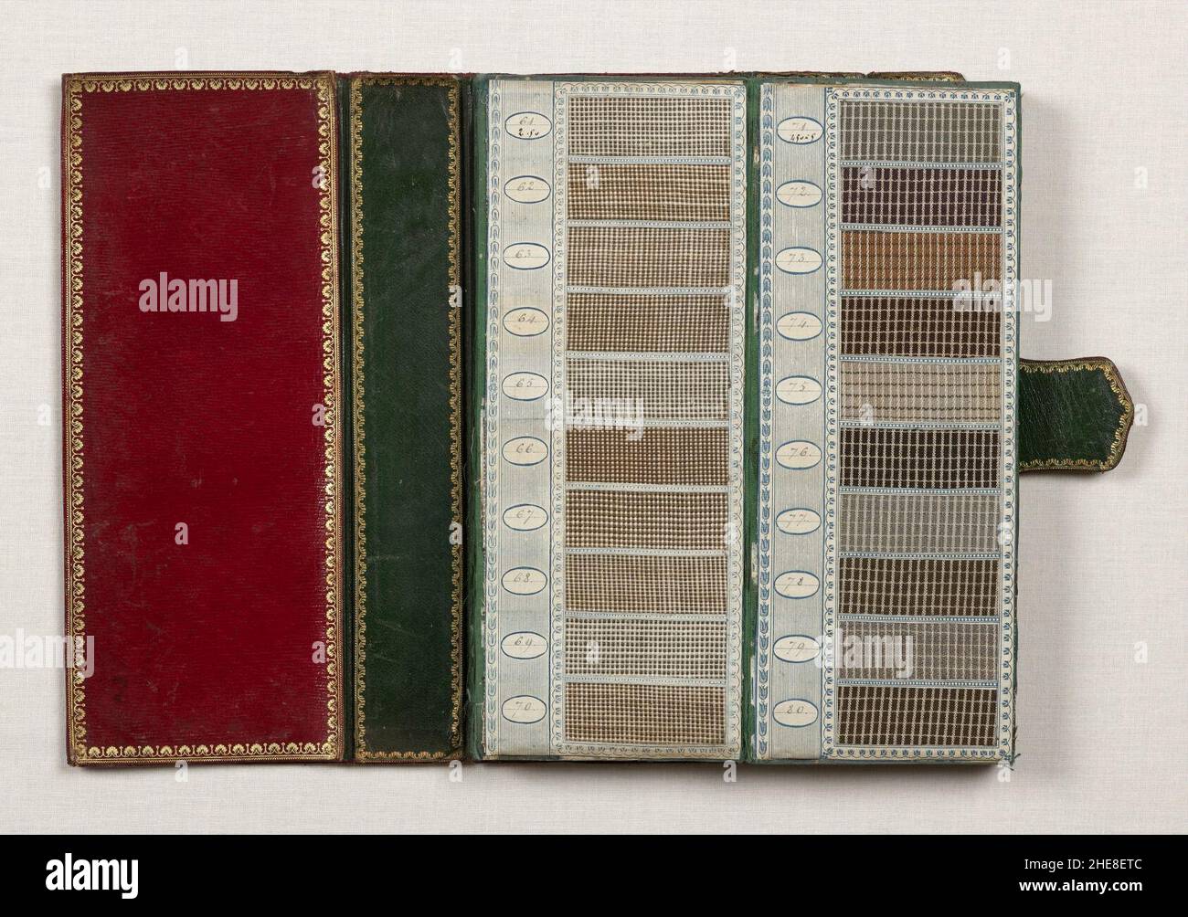 Salesman's Sample Book (France), 19th century Stock Photo - Alamy