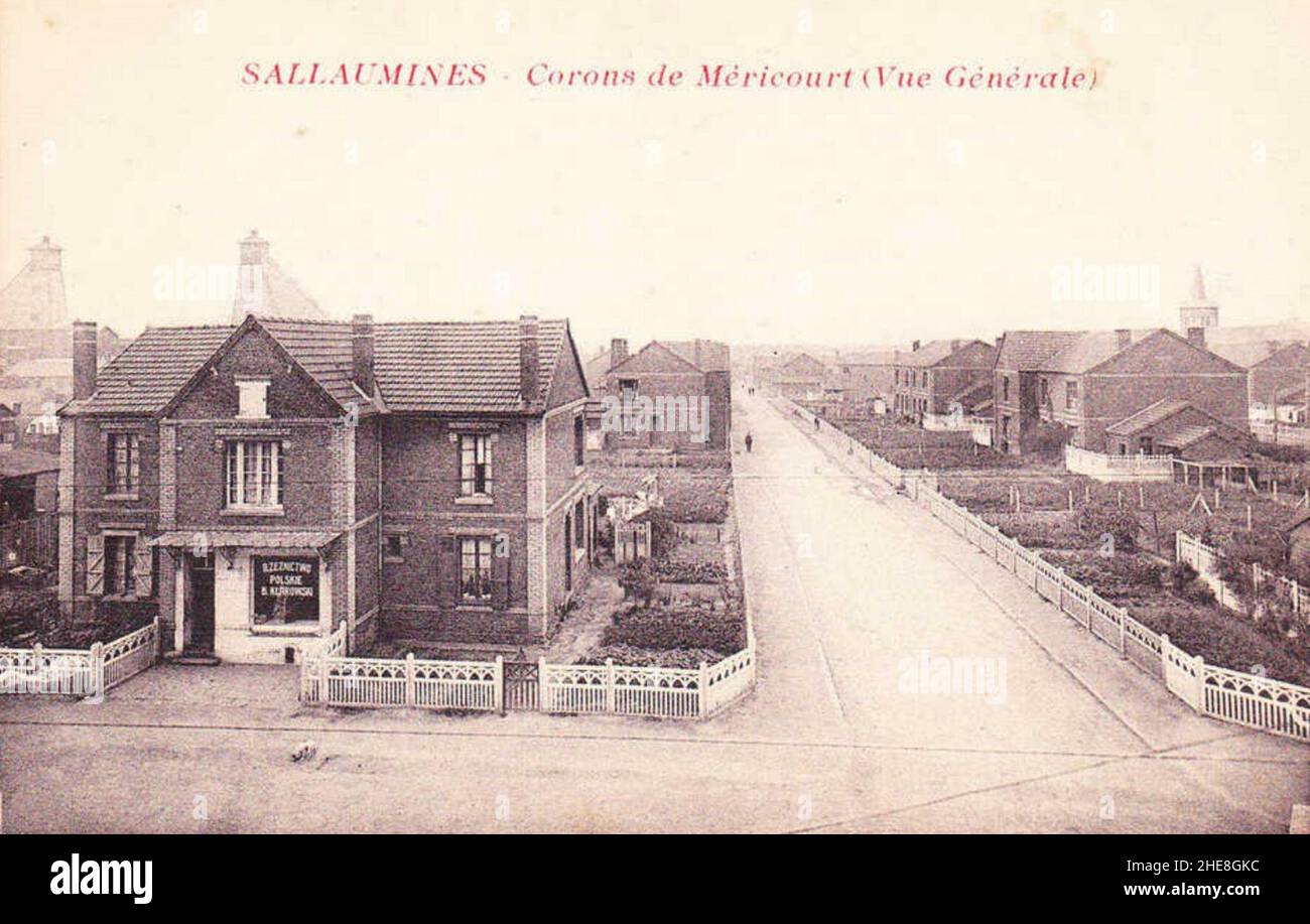 Sallaumines - Corons de Méricourt (A Stock Photo - Alamy