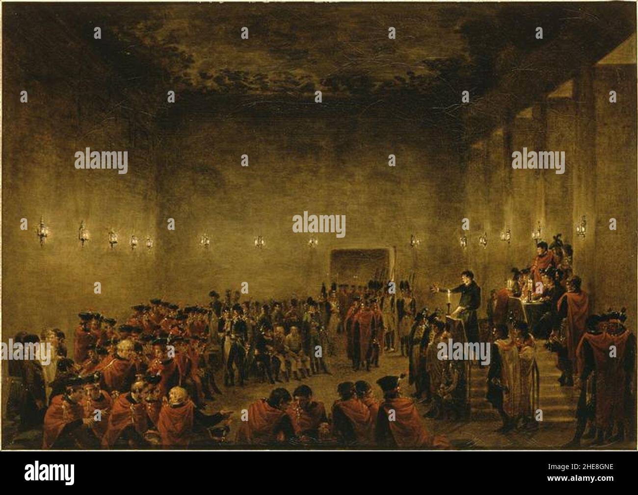 Salle des cinq cents Stock Photo - Alamy