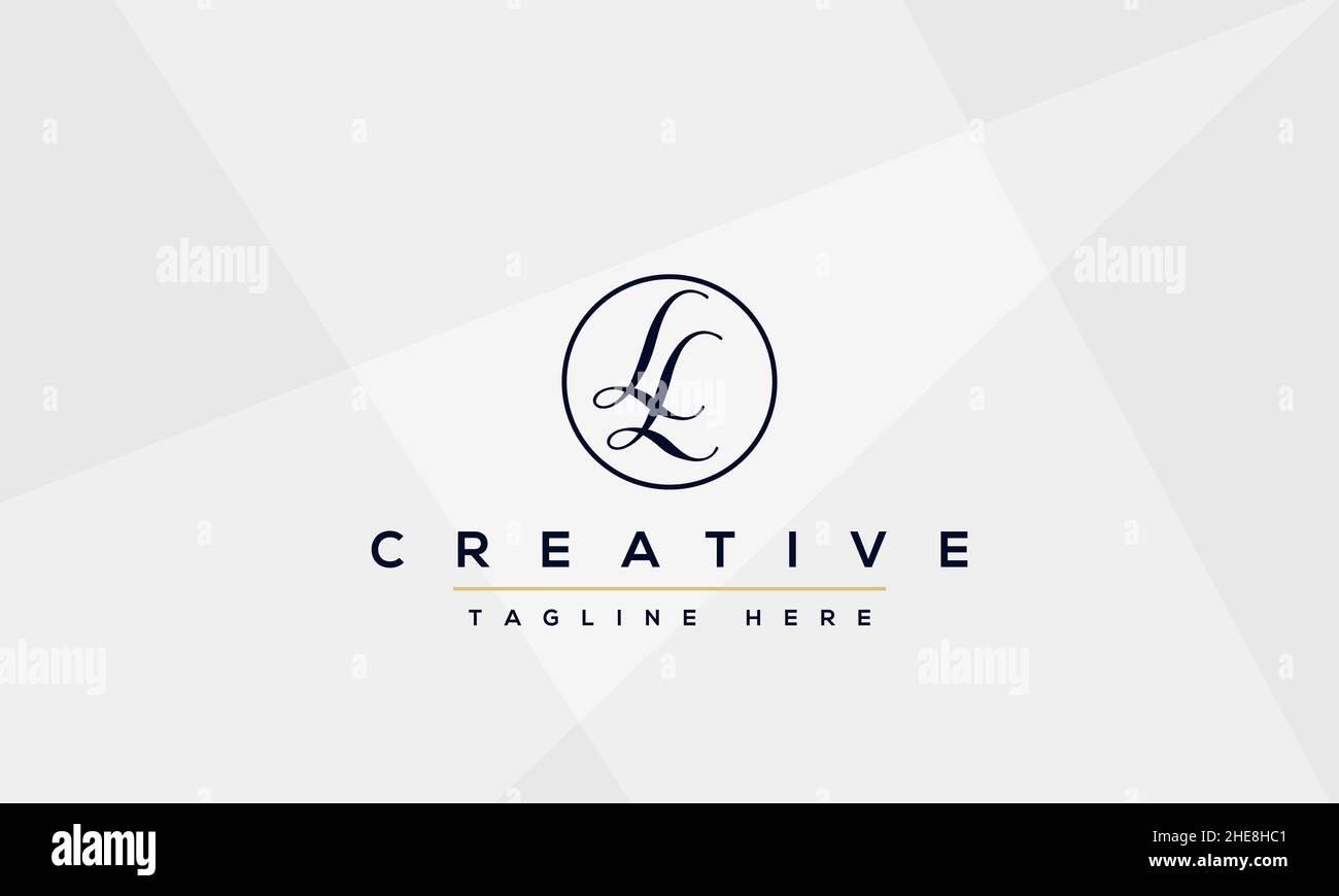 Letter l logo hi-res stock photography and images - Alamy