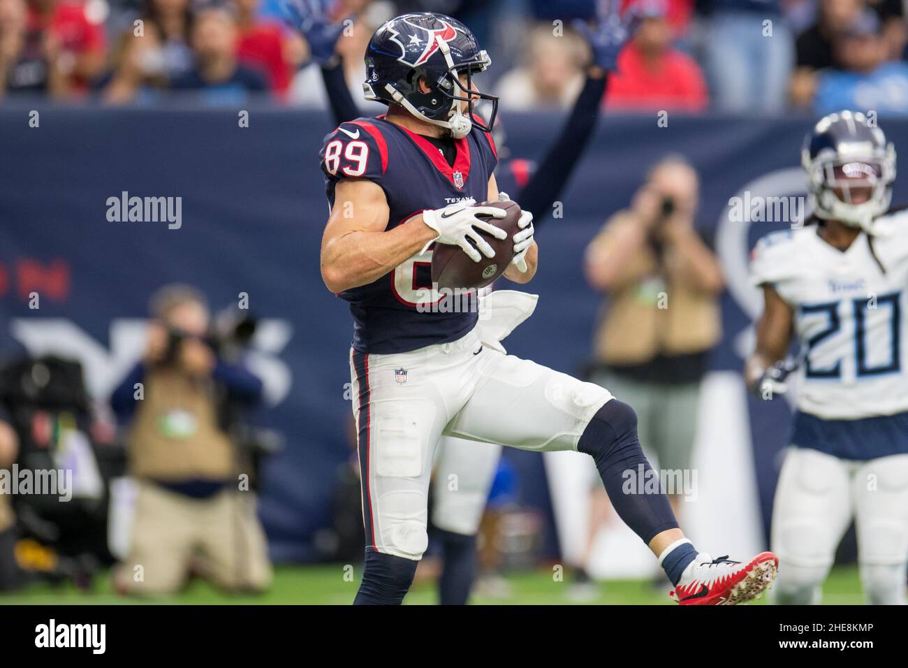 Houston, TX, USA. 9th Jan, 2022. Houston Texans wide receiver Danny ...