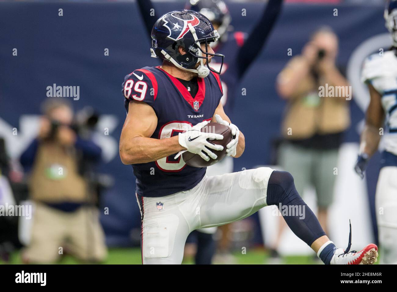 January 9, 2022: Houston Texans wide receiver Danny Amendola (89) makes ...