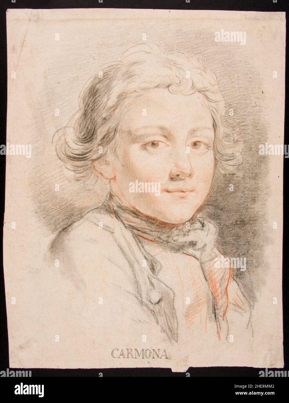 Salvador Carmona, Manuel - Portrait of a Boy Stock Photo - Alamy