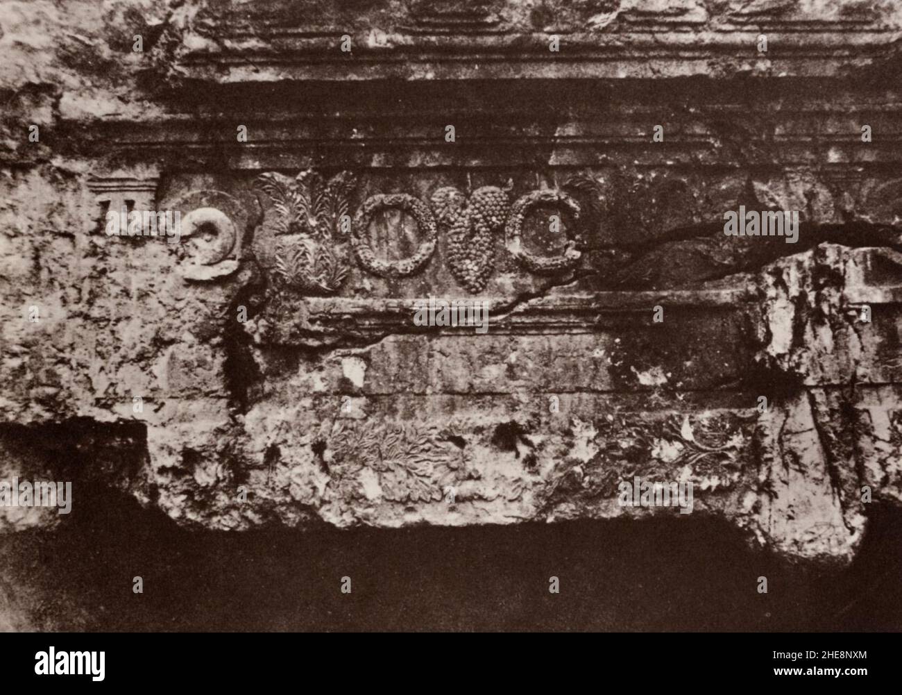 Salzmann, Auguste - Jerusalem; Grab der Könige Judäas, obere und ...