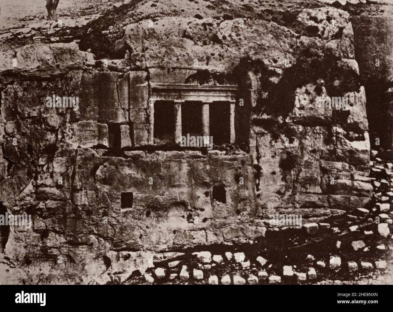 Salzmann, Auguste - Jerusalem; das Tal von Jehoshaphat mit dem Grab des ...