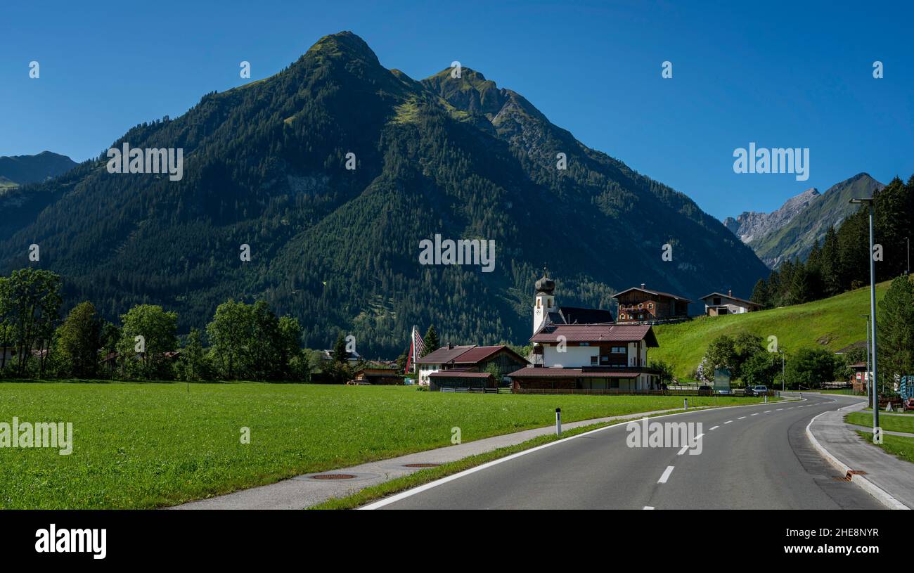 Lechtal In Tirol Stock Photo - Alamy