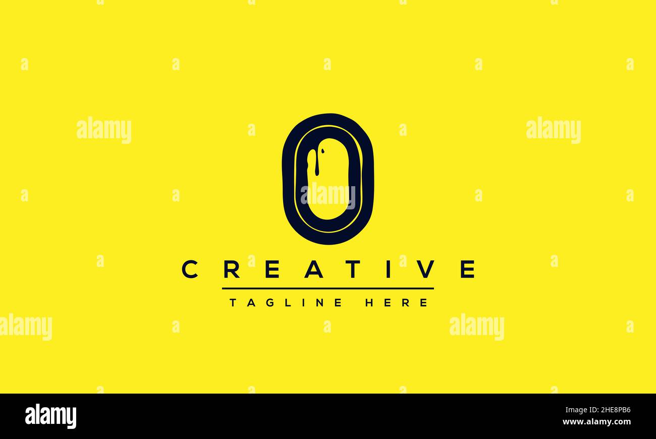 Creative abstract letter O logo design template. OO icon initial based ...