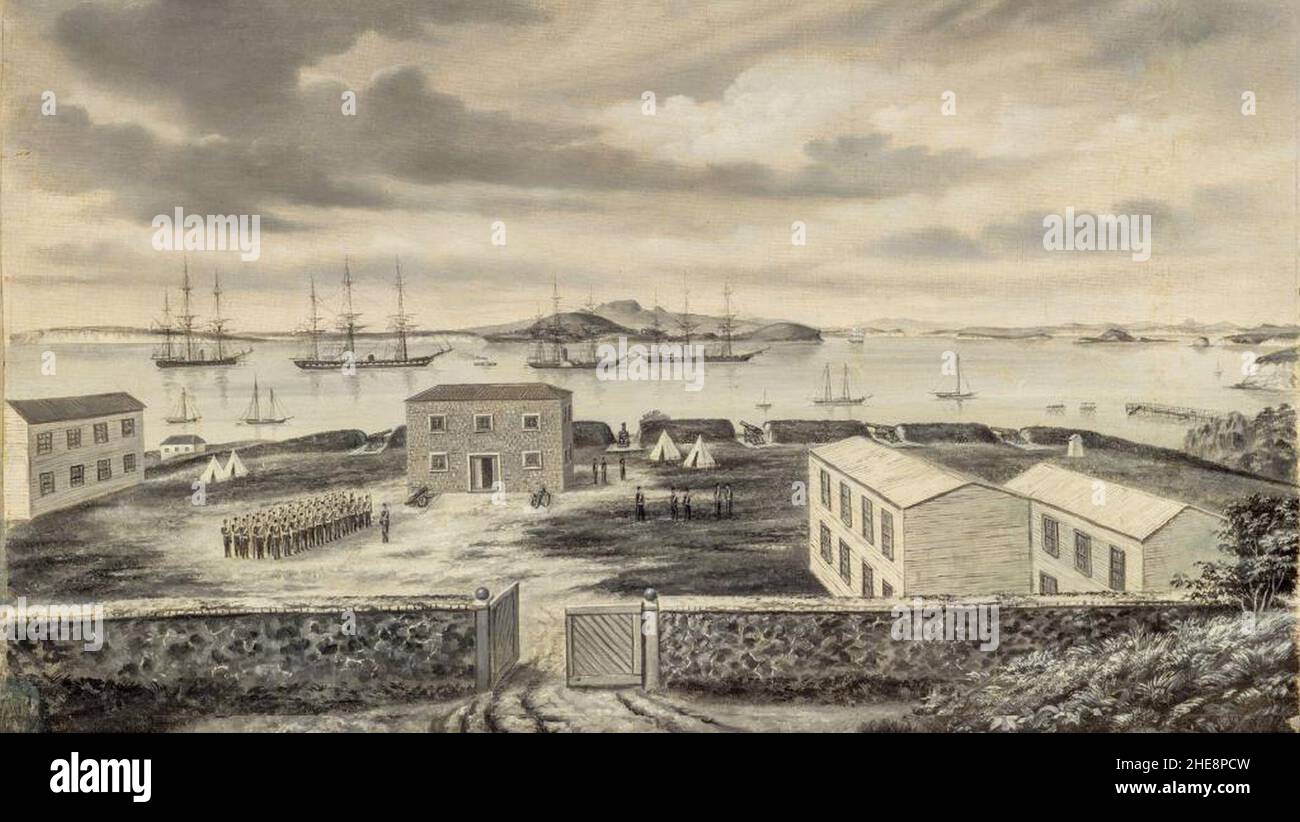 Sam Stuart - Fort Britomart Stock Photo - Alamy