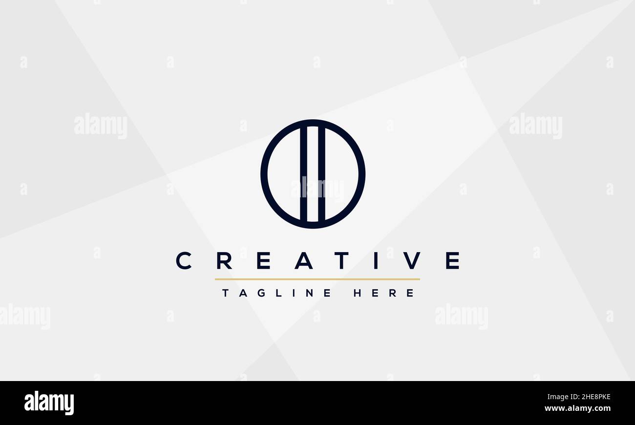 Creative abstract letter O logo design template. OO icon initial based ...
