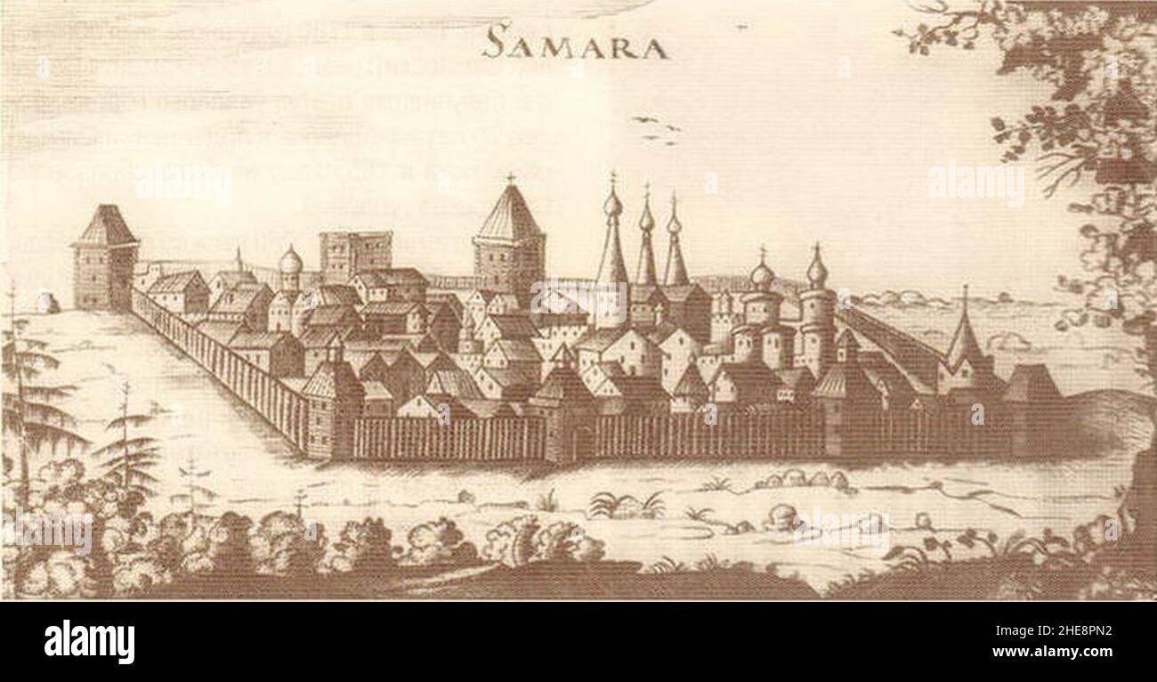 Samara by Adam Olearius Stock Photo - Alamy