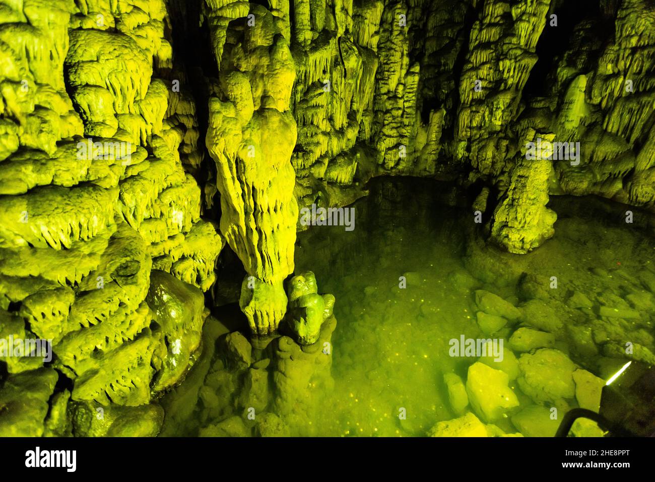 Ancient Minoan sacred Psychro cave where god Zeus was born. crete ...