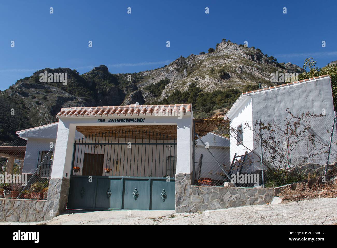 Rio De La Miel Valley, El Nacimiento, Andalusia, Spain Stock Photo - Alamy