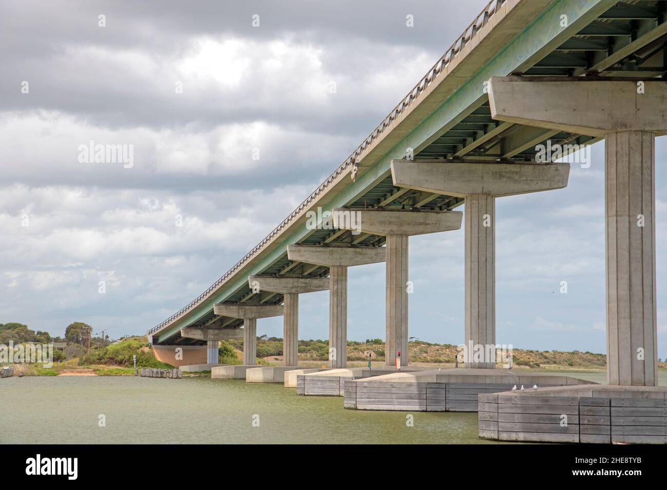 Hindmarsh Island Bridge Stock Photo - Alamy