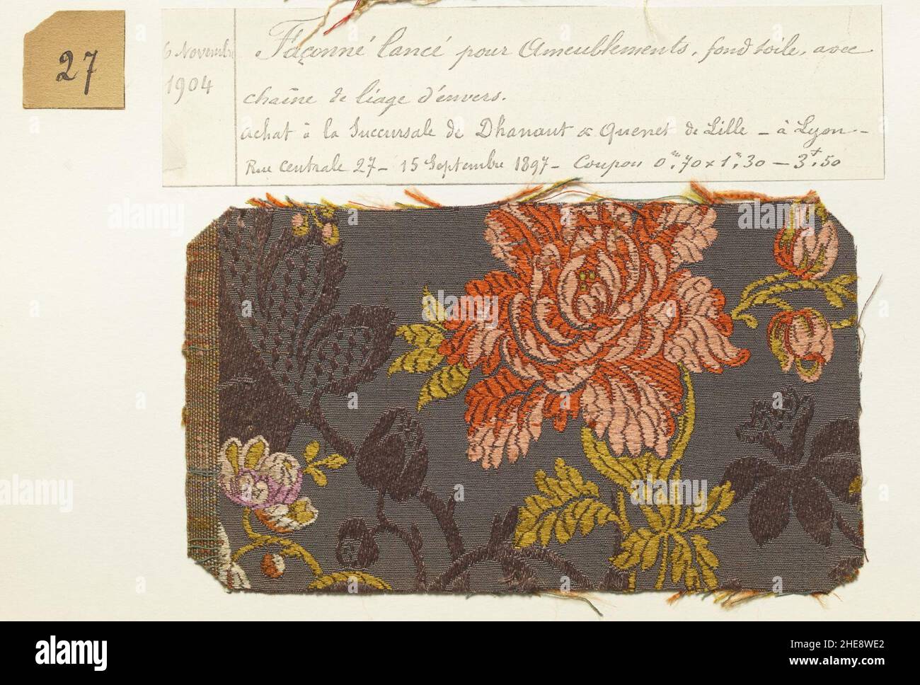 Sample (France), 1904 Stock Photo - Alamy