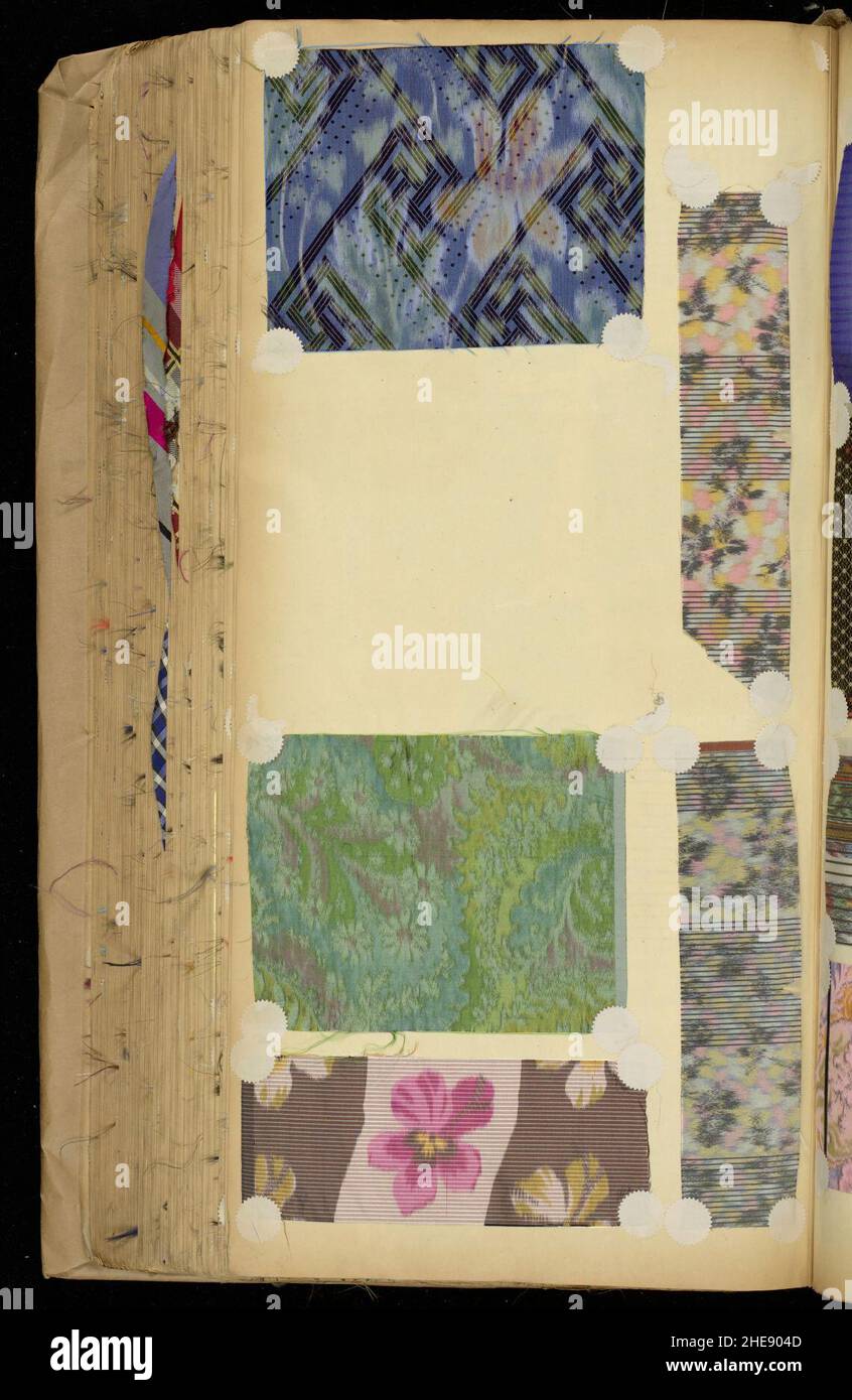 Sample Book (France), 1890–1910 Stock Photo - Alamy