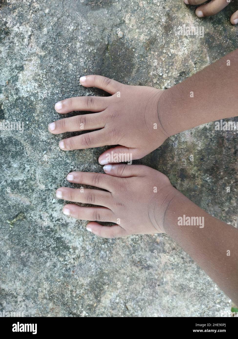 Hands of Little Babies Stock Photo - Alamy
