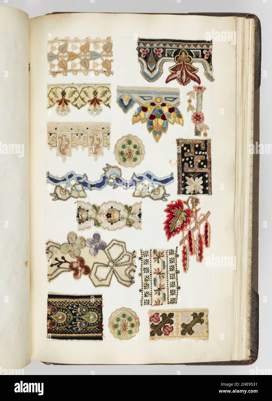 Sample embroidery book hi-res stock photography and images - Alamy