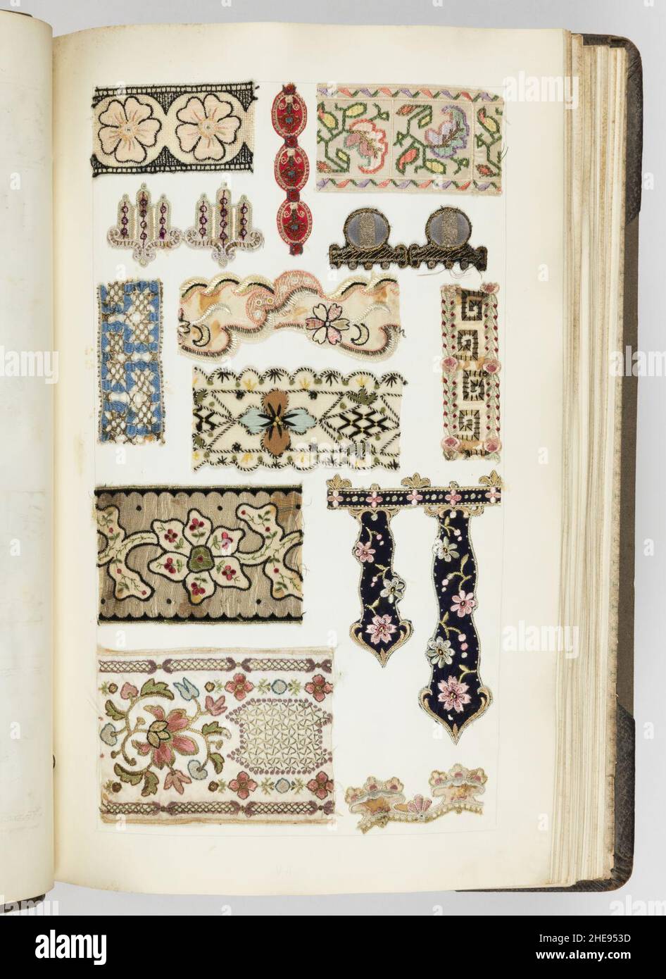 Sample embroidery book hi-res stock photography and images - Alamy
