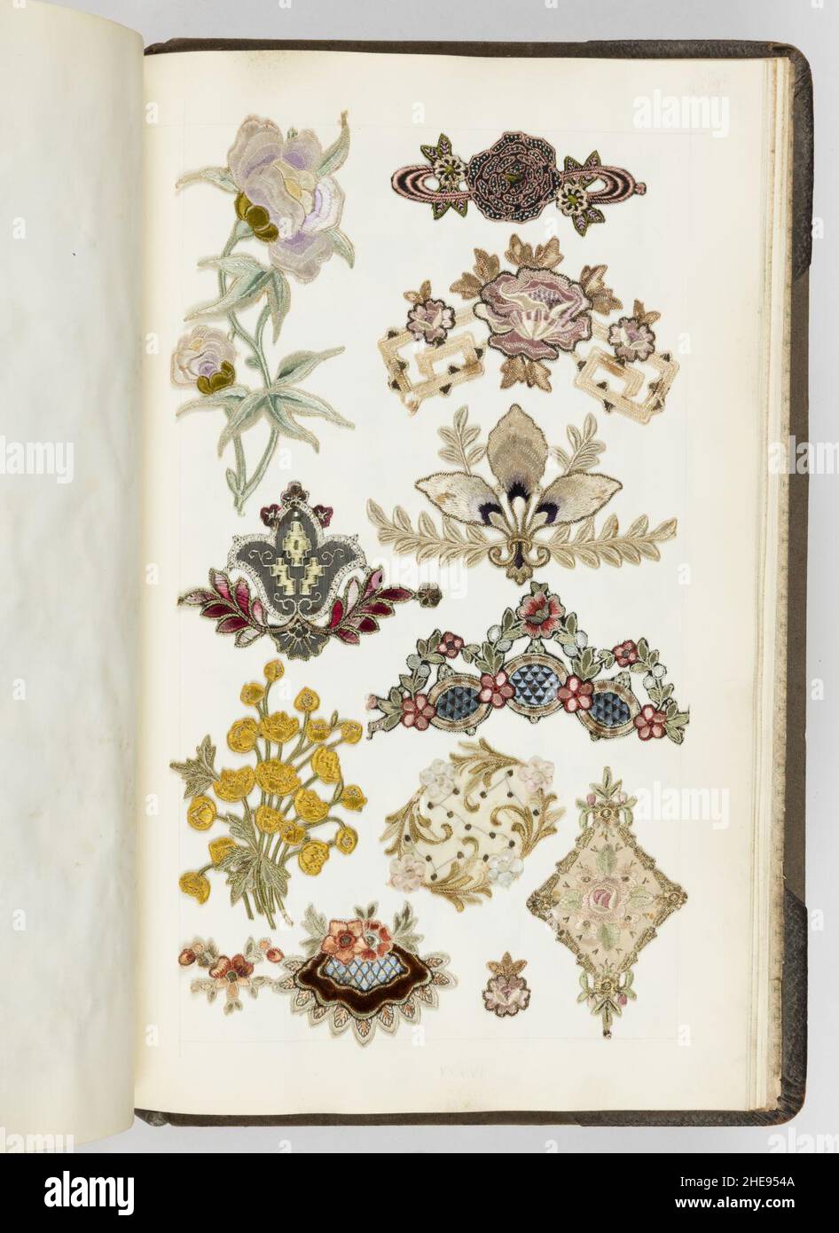 Sample embroidery book hi-res stock photography and images - Alamy