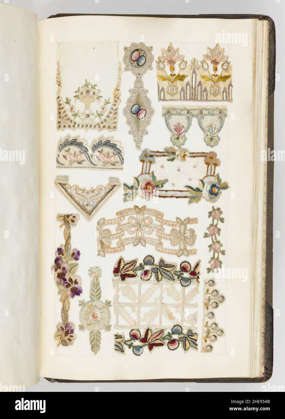 Sample embroidery book hi-res stock photography and images - Alamy